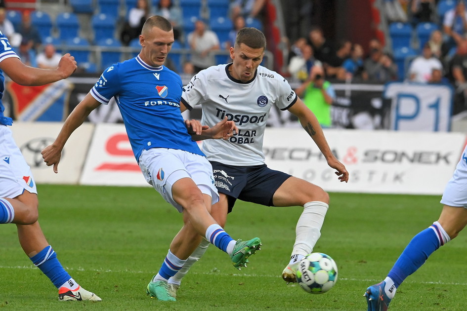 Slovácko prohrálo v Ostravě 0:2 - 1.FC Slovácko